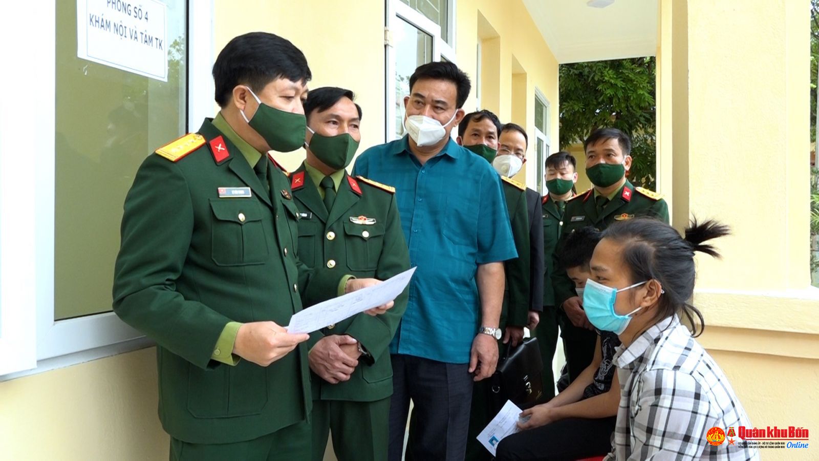 Bộ Chỉ huy Quân sự tỉnh Thanh Hoá kiểm tra công tác tuyển quân huyện Nông Cống